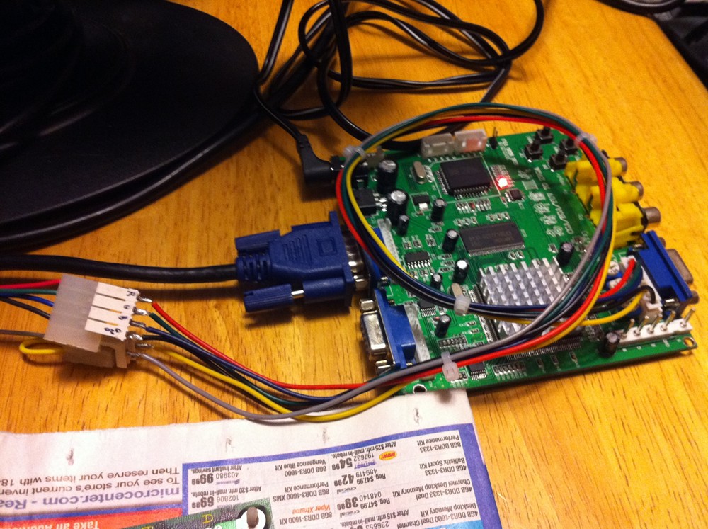 Portable JAMMA Board and Monitor Testing Workbench | Museum of the Game ...