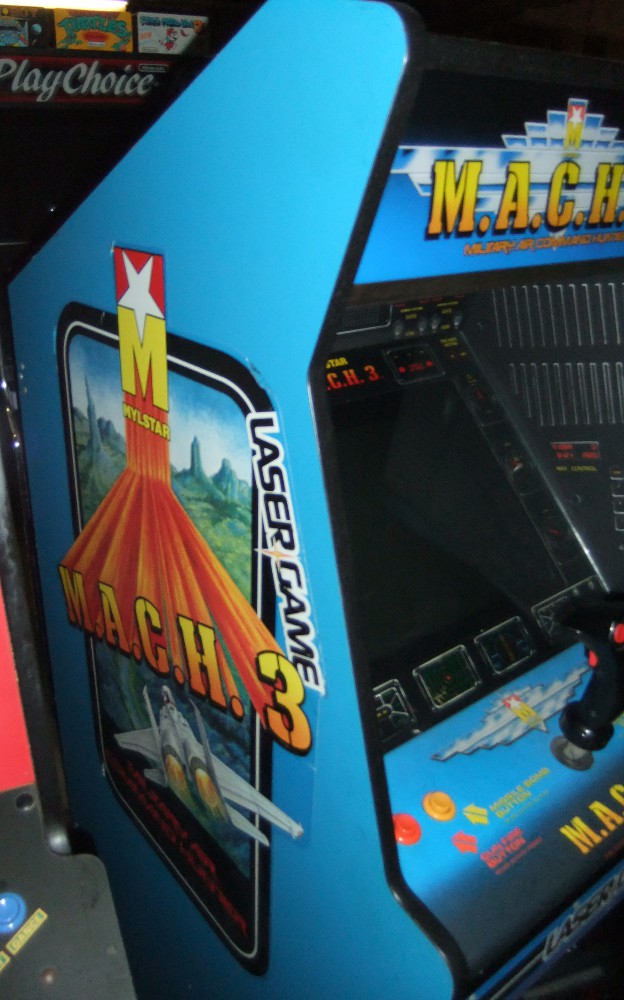 Mach 3 / M.A.C.H. 3 LaserDisk Game - Eastern, PA | Museum of the Game ...